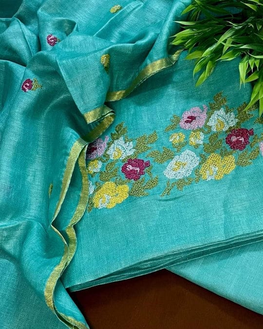 Buy Bhagalpur Handloom Dress Materials Online – Tussar, Matka, & Cotton ...